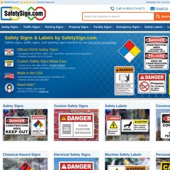 www.Safetysign.com - Safety Signs, Traffic Road Signs