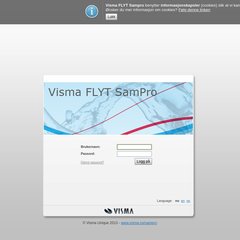 www.Sampro.no - Pålogging