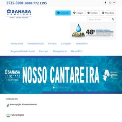 www.Sanasa.com.br - SANASA - Campinas