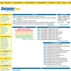 www.Securiser.com - Secuser.com - Sécurité informatique