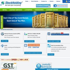 www.Shcil.in - Stock Holding Corporation of India Limited