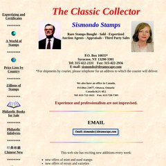 www.Sismondostamps.com - Sismondo Stamps