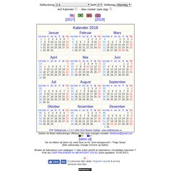 www.Skiftkalender.no - Online Skiftkalender
