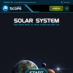 www.Solarsystemscope.com - Interactive 3D model of Solar System Planets