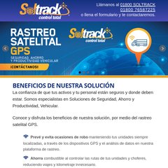 www.Soltrack.com - Soltrack - Localización Vehicular GPS
