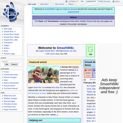 www.Ssbwiki.com - SmashWiki, the Super Smash Bros