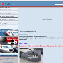www.Suzukipitstopplus.com - Suzuki Pit Stop PLUS