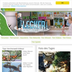 www.Tierchenwelt.de - Tierlexikon für Kinder