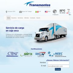www.Transmontes.com - TRANSMONTES : Por El Placer de Transportar