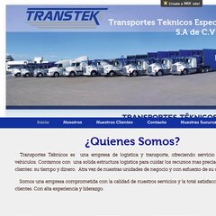 www.Transtek.com.mx - transtek - Inicio