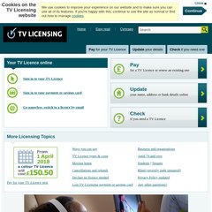 www.Tvlicensing.co.uk - TV Licensing - Home
