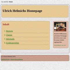 www.U-helmich.de - Ulrich Helmichs Homepage