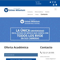 www.Univermilenium.edu.mx - Univer Milenium