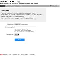 www.Vectorization.org - Online Image Vectorizer