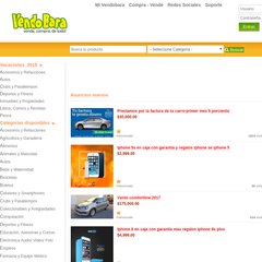 www.Vendobara.com - Vende, compra de todo!