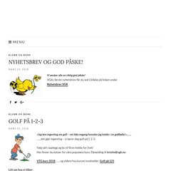 www.Vgk.no - VESTFOLD GOLFKLUBB