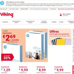 www.Viking-direct.be - Viking - Vos fournitures de bureau au meilleur
