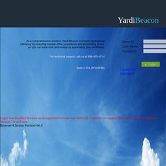 www.Yardibeacon.ca - Yardi Beacon Login