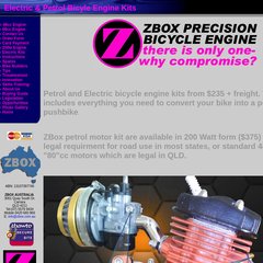 www.Zbox.com.au - MOTORISED BIKE ENGINE KIT ZBOX MOTORIZED